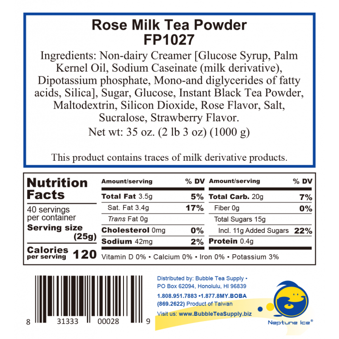 milk tea information